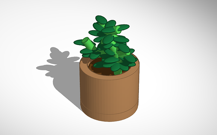 3D design plant - Tinkercad