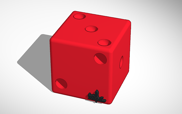 3D design Dado | Tinkercad