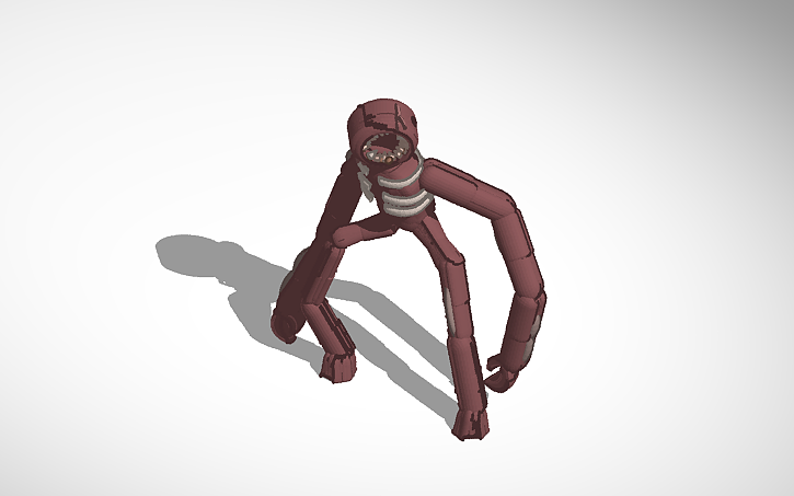 3D design figure pose - Tinkercad