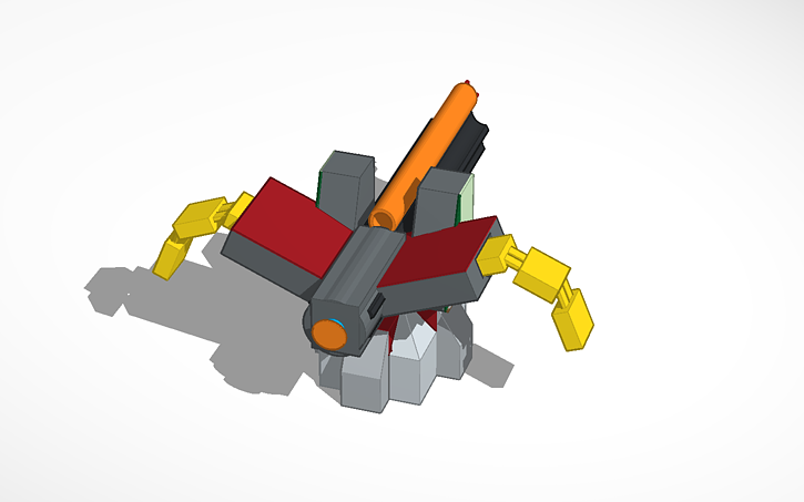 3D design Turret - Tinkercad