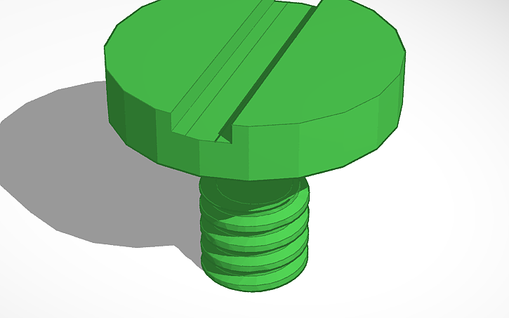 3D design 1/4 Tripod screw | Tinkercad