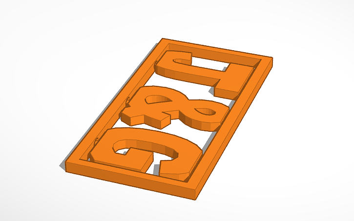 3D design J+G WEDDING | Tinkercad