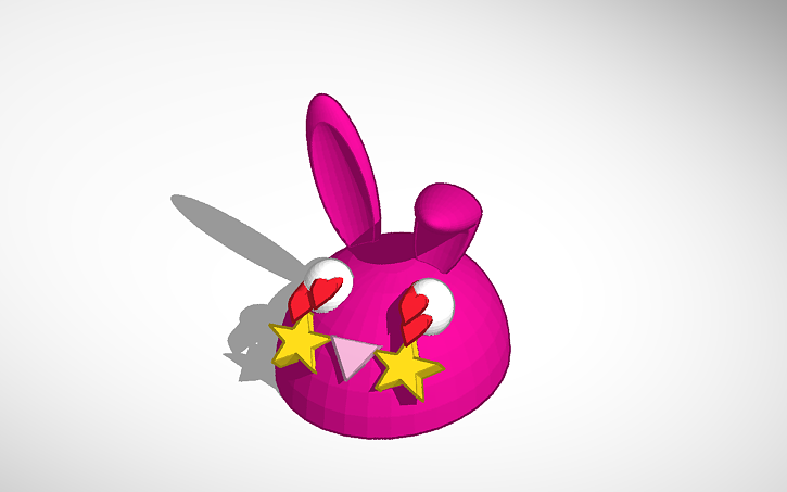 3D design Cute bunny | Tinkercad