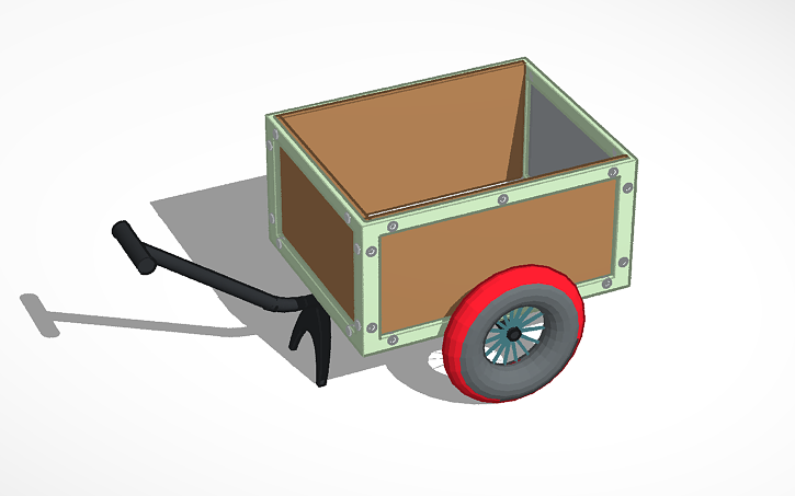 3D design trailer - Tinkercad