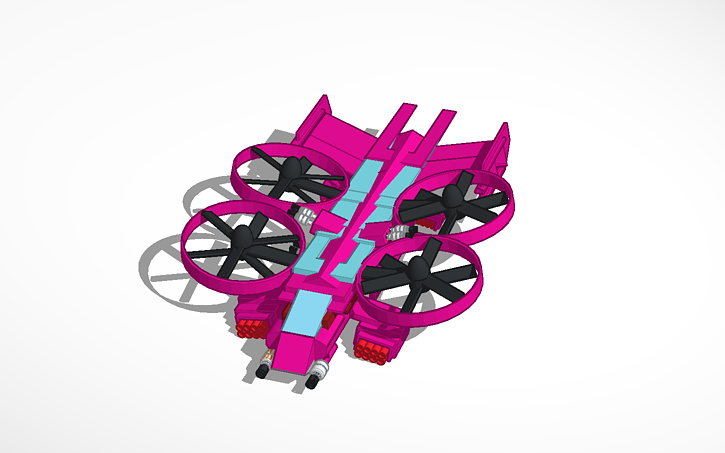 3D design pink airplane !!!!!!!!!!!!!!!!!!!!!!!!!!!!!! | Tinkercad