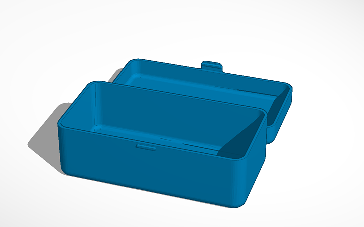 3D design Closing box A - Tinkercad
