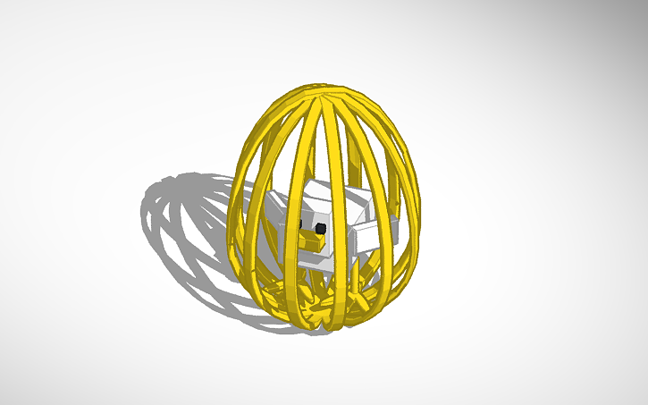 3D design Lesson: Egg decoration result | Tinkercad
