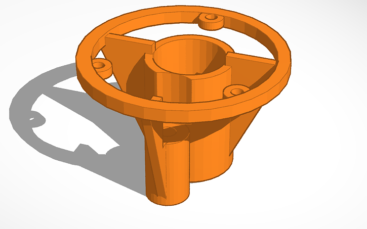 3D design Motor Mount - Tinkercad