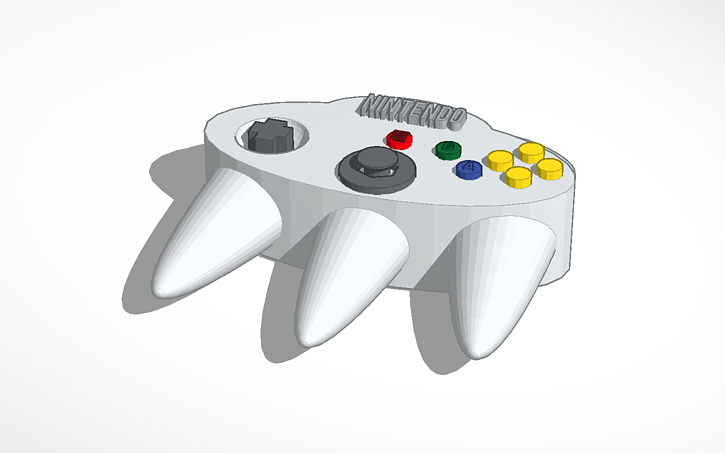 3D design N64 - Tinkercad