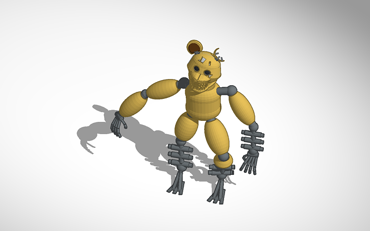 3D design The Rat - Five Nights at Candy's | Tinkercad
