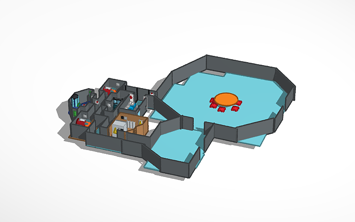 3D design The skeld - Tinkercad