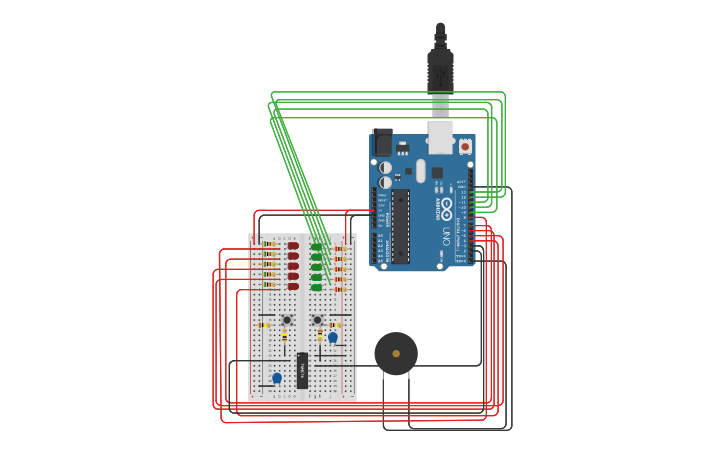 Circuit Design Мишкинис Перетягивание каната Tinkercad