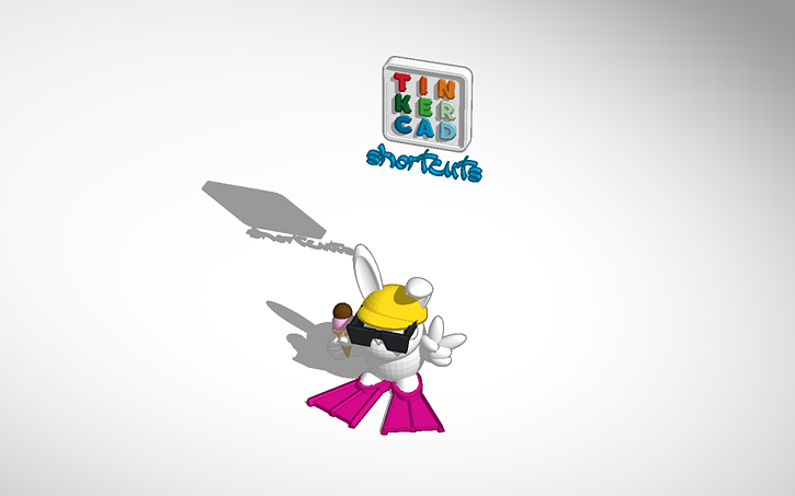 3D design Shortcuts - Tinkercad