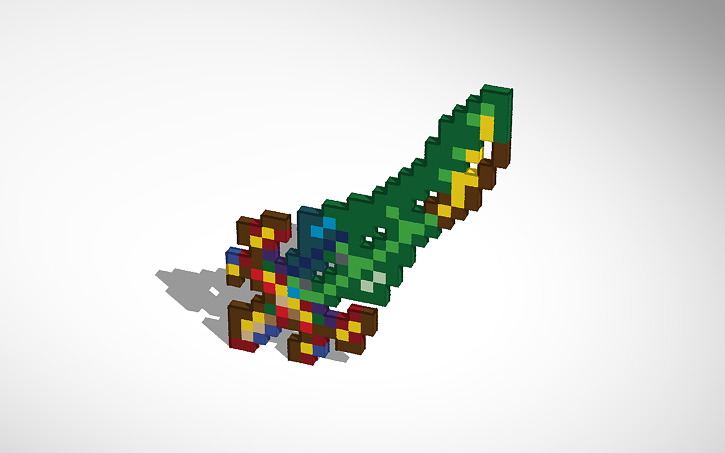 3D design Terra Blade (Redo) - Tinkercad