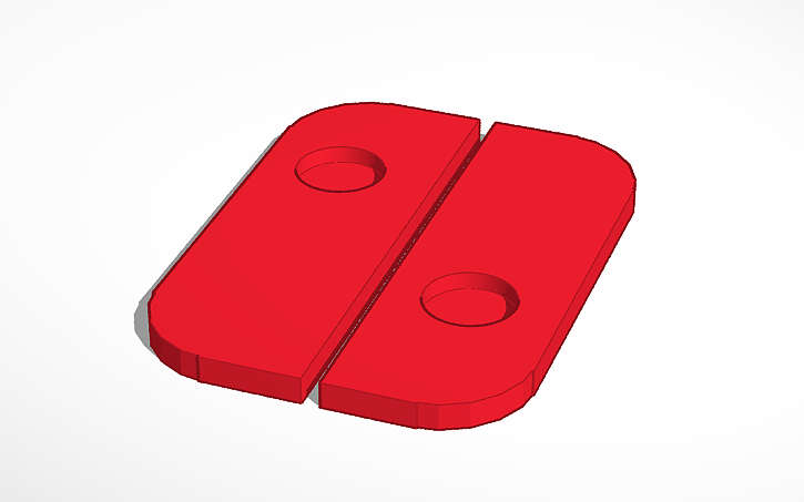 3D design Nintendo switch logo - Tinkercad