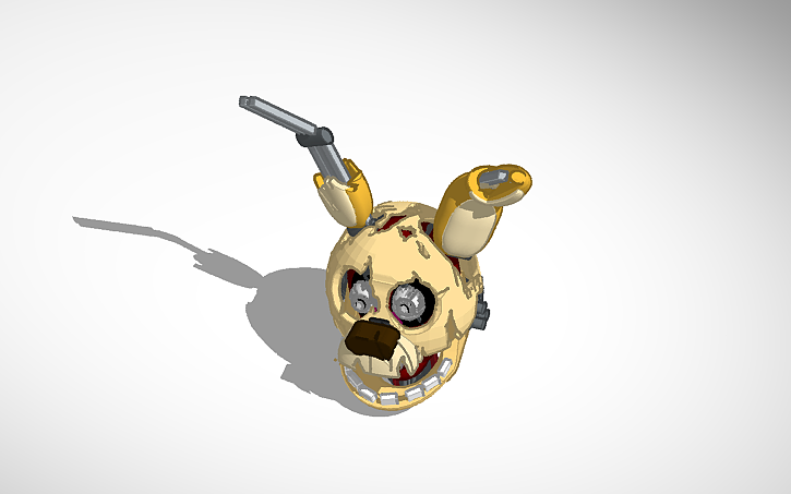 3D design New springlock purple guy - Tinkercad