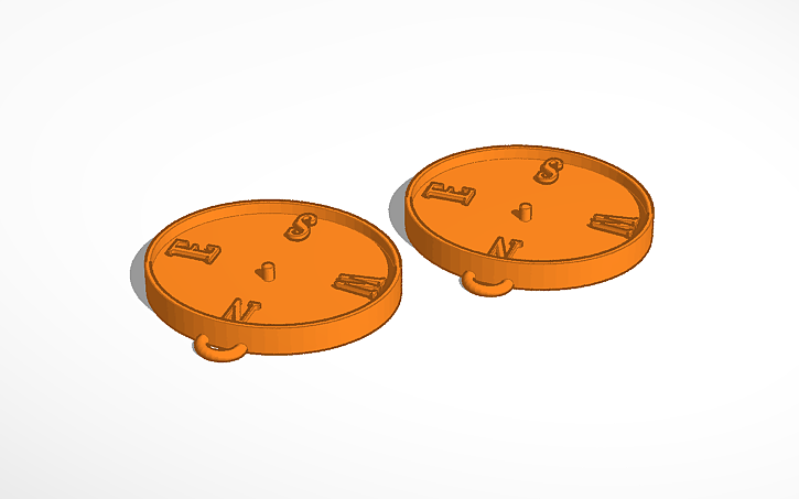 3D design Tommy and Tubbo with blue | Tinkercad