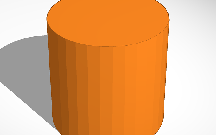 3D design Cylinder - Tinkercad