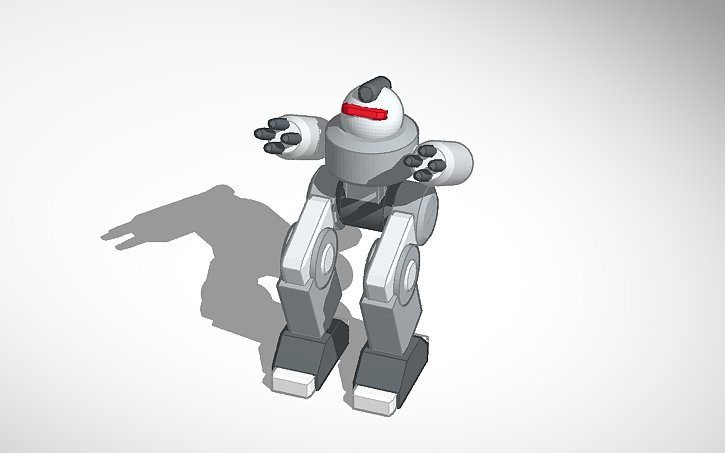 3D design ROBOT - Tinkercad
