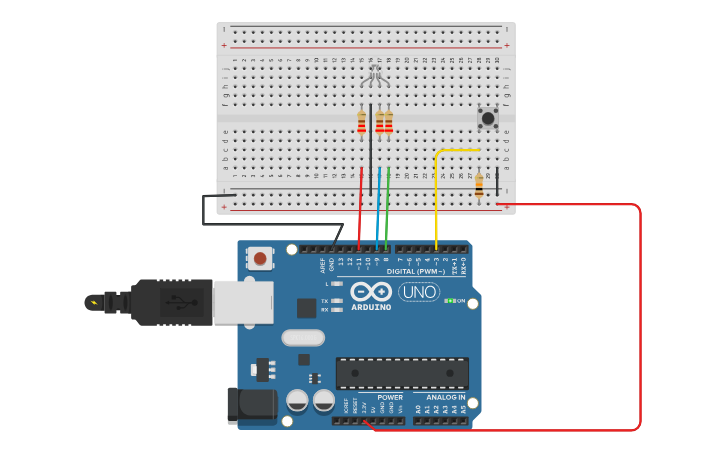 Circuit design led rgb - Tinkercad Circuit design led rgb - Tinkercad