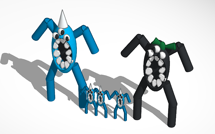 3D design NabNab, Mini NabNabs, and Nabnaleena | Tinkercad