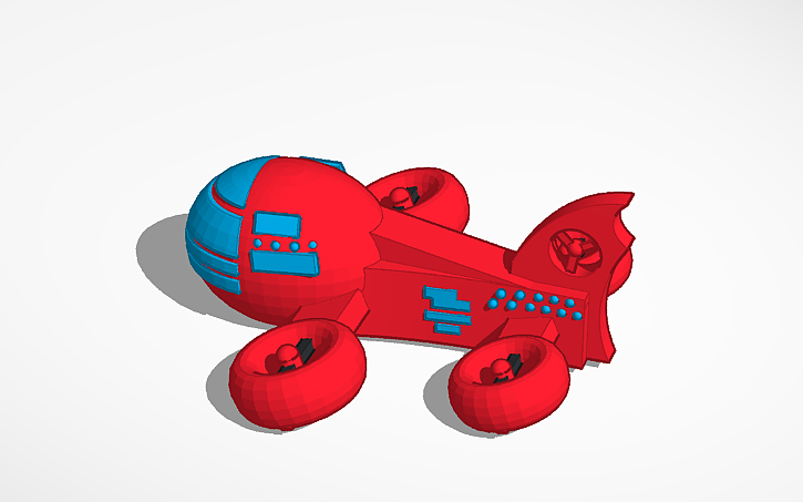 3D design The Toppat Airship - Tinkercad