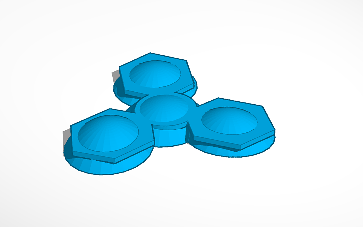 3D design fidget spinner | Tinkercad
