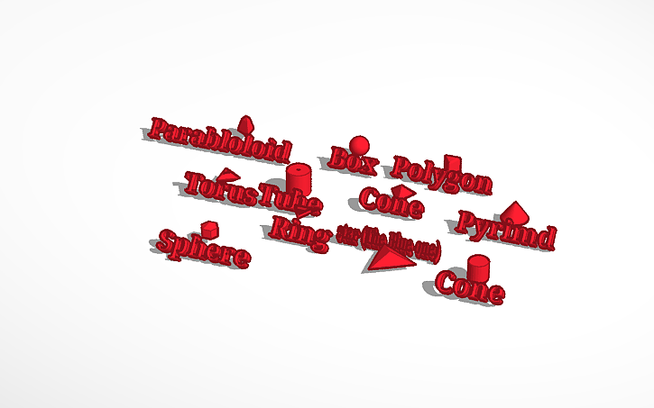 3D design tricky shapes (Copy to see) | Tinkercad