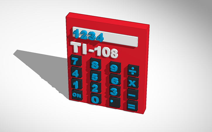 3D design Calculator | Tinkercad