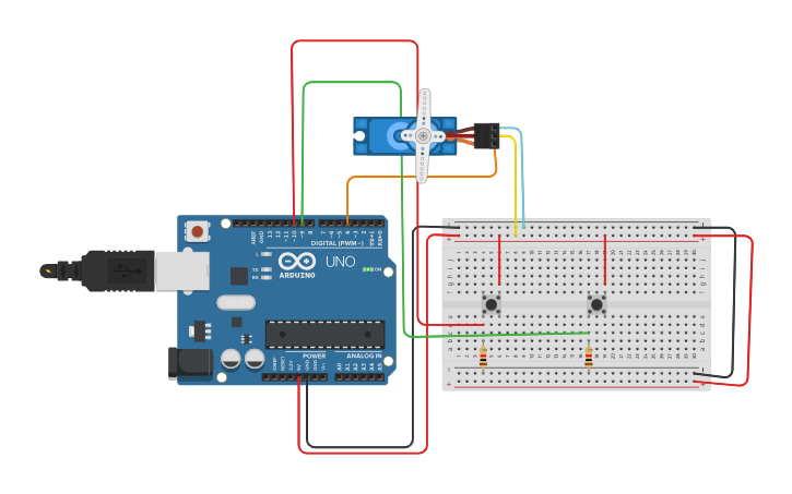 Circuit design assignment 10 level 2 - Tinkercad