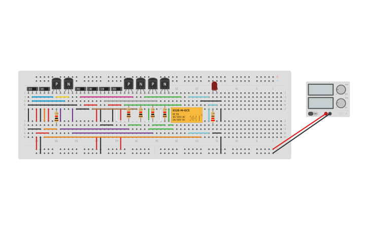 Circuit design ABCD-1234 Multiplexer - Tinkercad