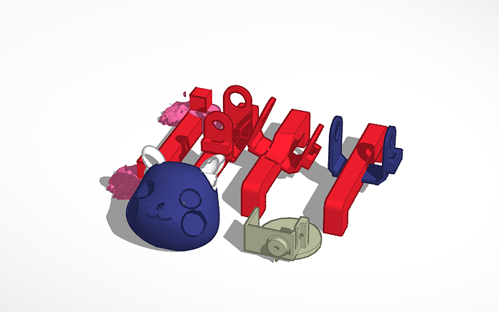 3D design Animatronic Blocks - Tinkercad