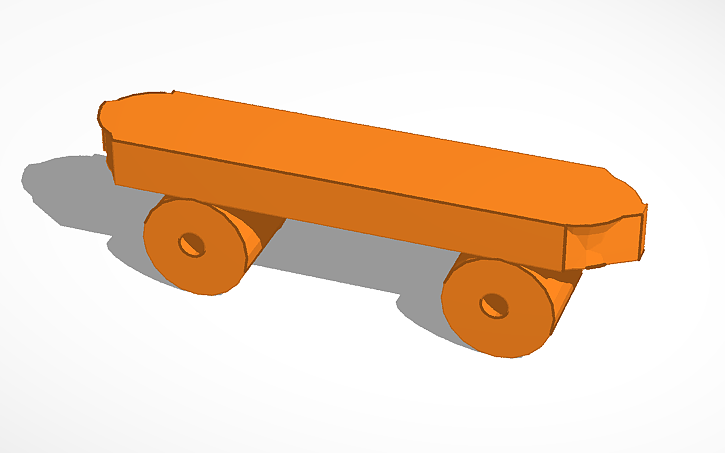 3D design Práctica 9 skate | Tinkercad