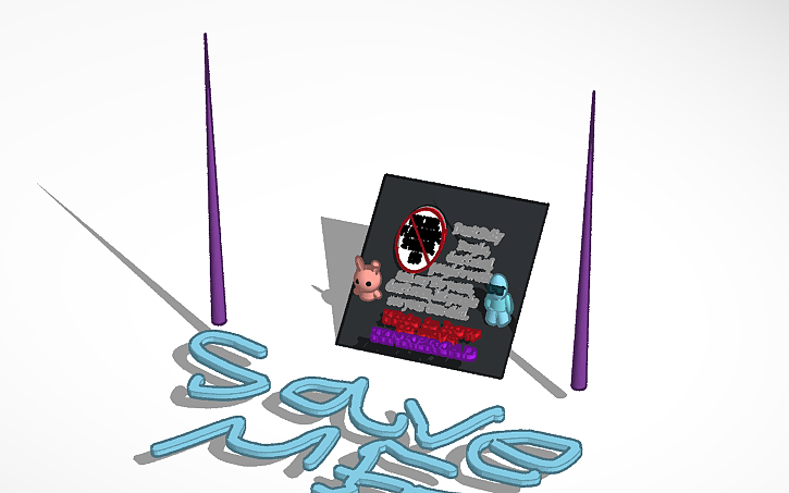 3D design Read the message below. Spread the word. (Please Copy ...