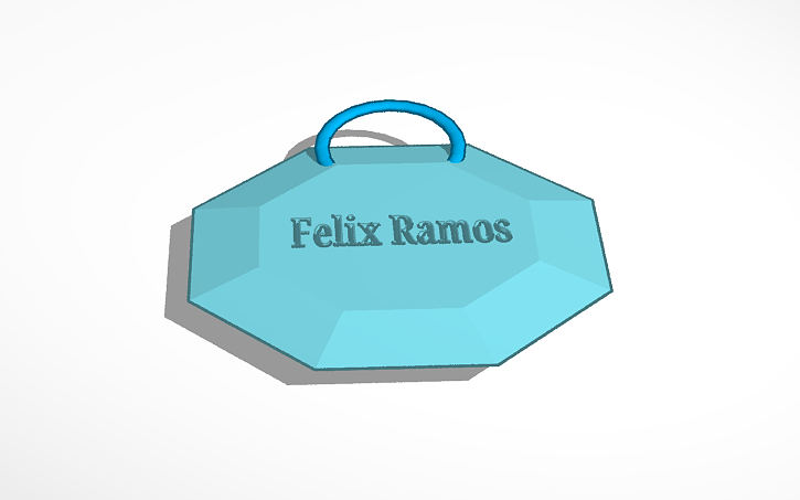 3D design Felix Ramos_Key Chain | Tinkercad