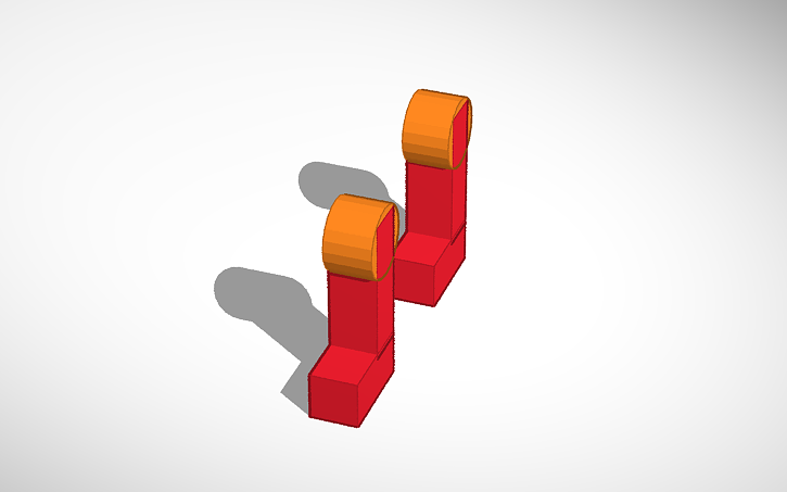 3D design Legs - Tinkercad