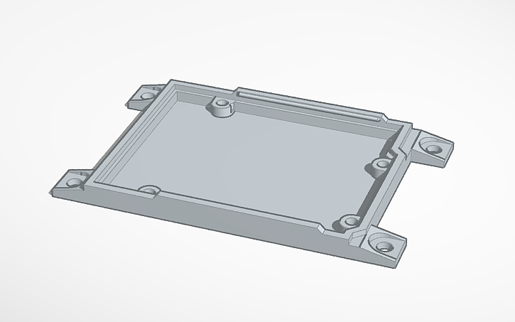 3D design Snap-in Arduino UNO Mount - Tinkercad