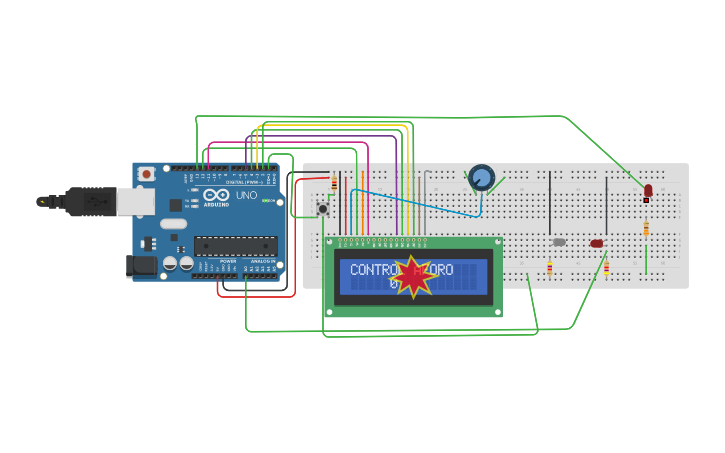Circuit Design Sensor De Aforo Tinkercad