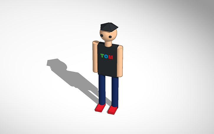 3D design Tom (; | Tinkercad