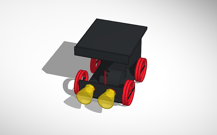 3D design the old fashioned willie mobile | Tinkercad