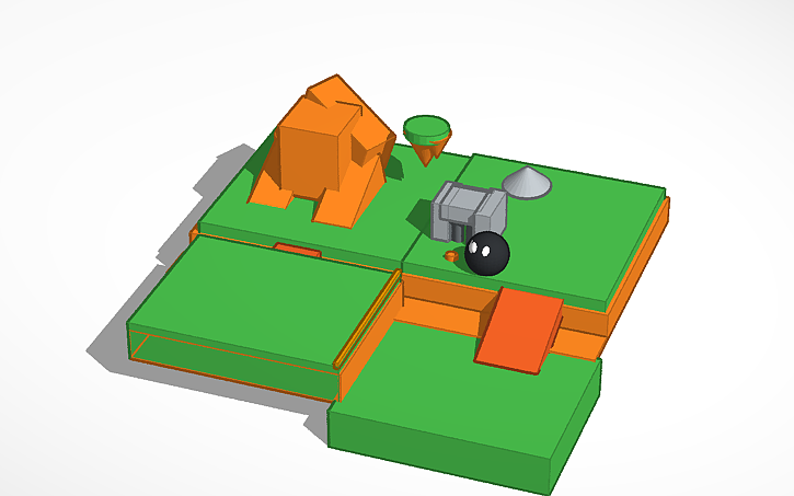 3D design mario 64 1 - Tinkercad