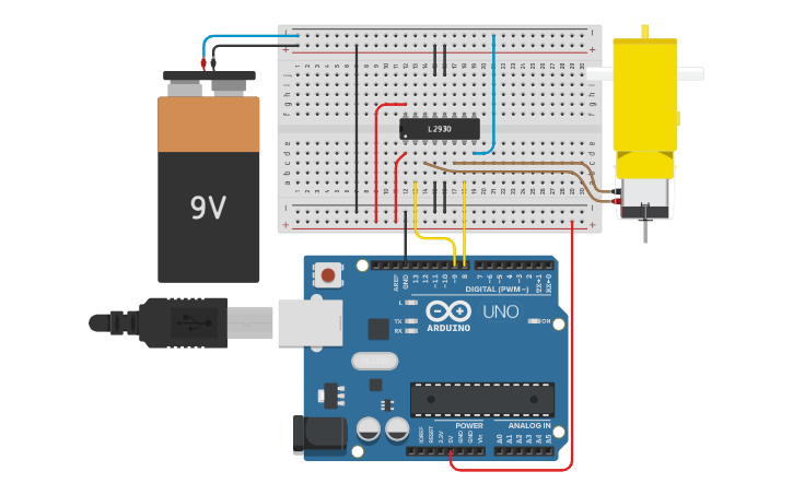 Circuit Design Experiment 6 Tinkercad