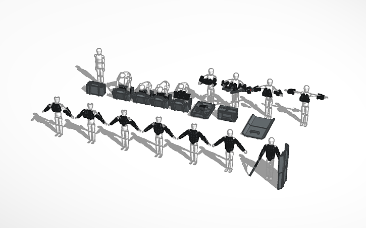 3D design heavy case unfolding | Tinkercad