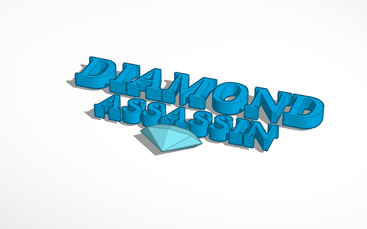 3D design DIAMOND ASSASSIN | Tinkercad