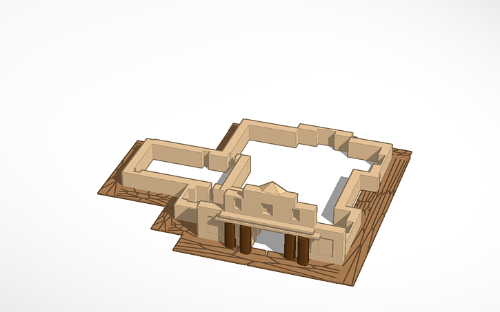 3D design The Alamo by Holden George - Tinkercad