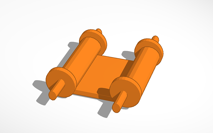 3D design torah - Tinkercad