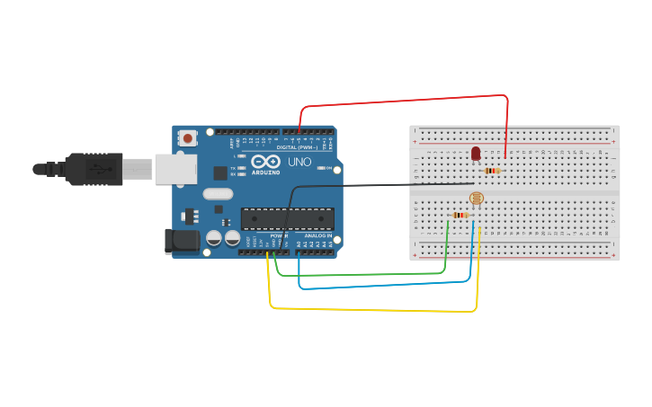 Circuit Design Ldr Sensor Tinkercad
