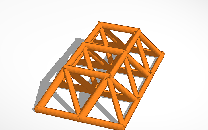 3D design Estructura triangular. - Tinkercad