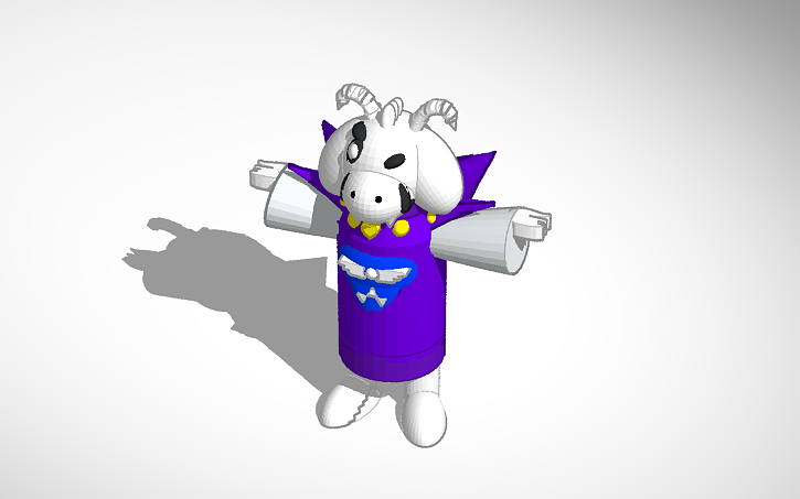 3D design ASRIEL DREEMURR | Tinkercad