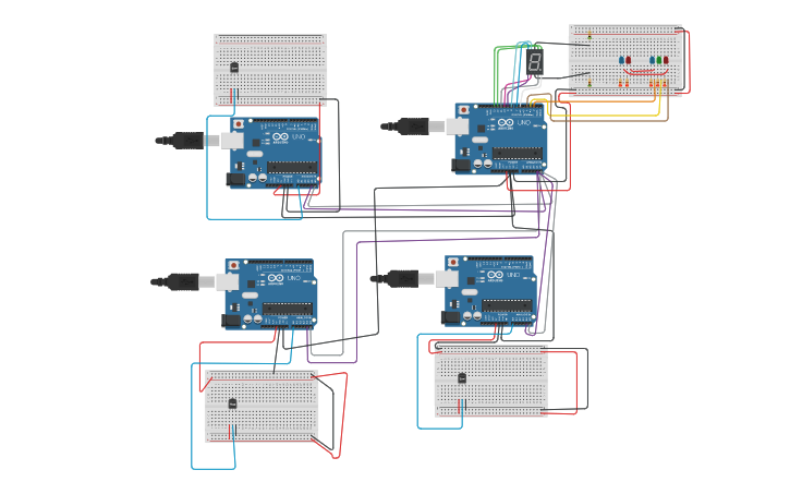 Circuit design MISO I2C | Tinkercad